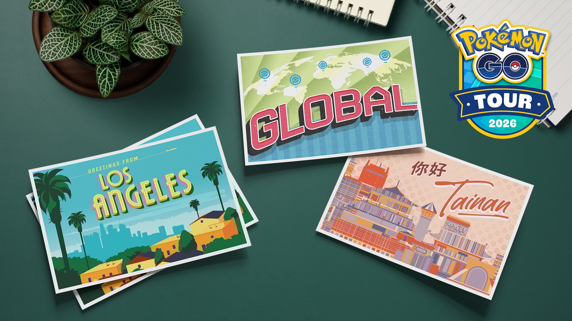 2026 Pokémon GO Tour 2026 重磅回歸！台南入選實體活動城市 - Pokemon Hubs - 寶可夢GO 資訊